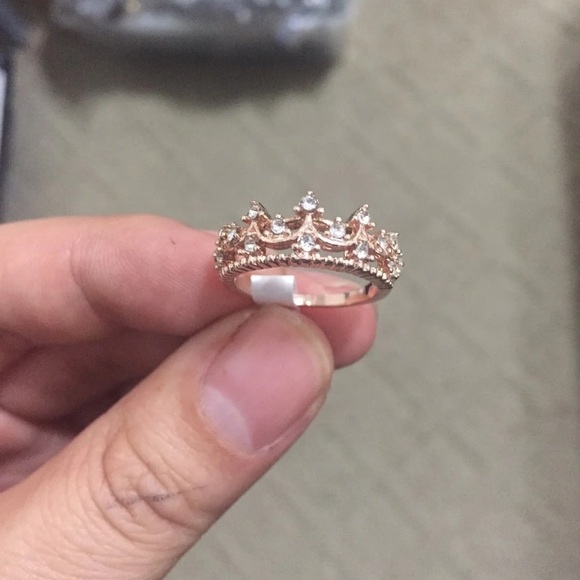 Jewelry | Exquisite Women Rose Gold Crown Ring | Poshmark